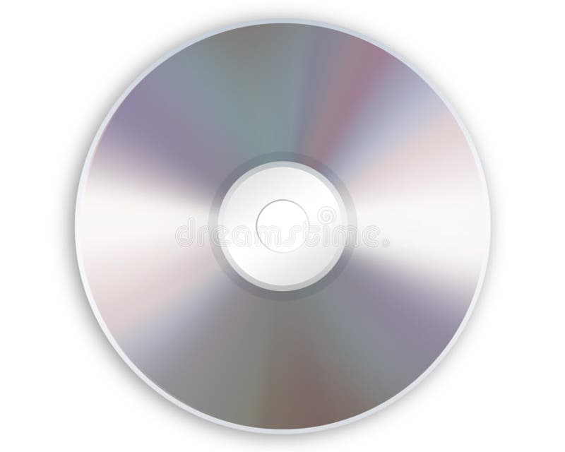 CD or DVD stock image. Image of circular, compact, shiny - 15810883