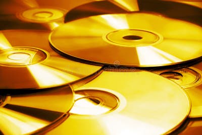 CD & DVD stock photo. Image of audio, circle, data - 3793864