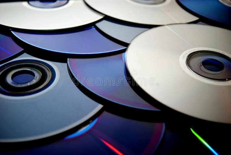 Cd, DVD Blue stock photo. Image of shiny, disk, clipping - 16933458