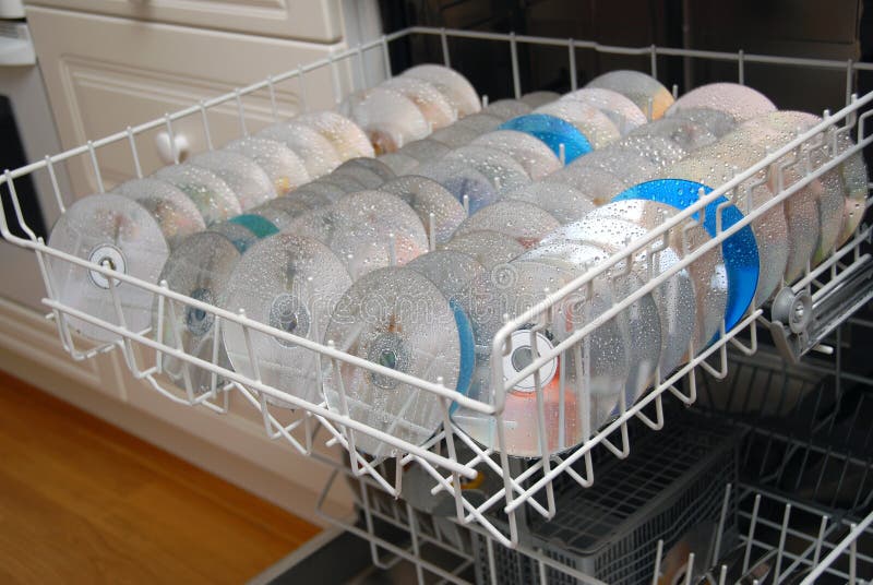 Cd / Dvd cleaning. stock image. Image of cleaning, backup - 23664043