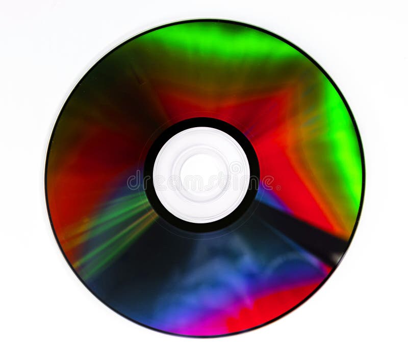 CD DVD Compact Optical Disk Storage Medium with Dust and Scratches ...