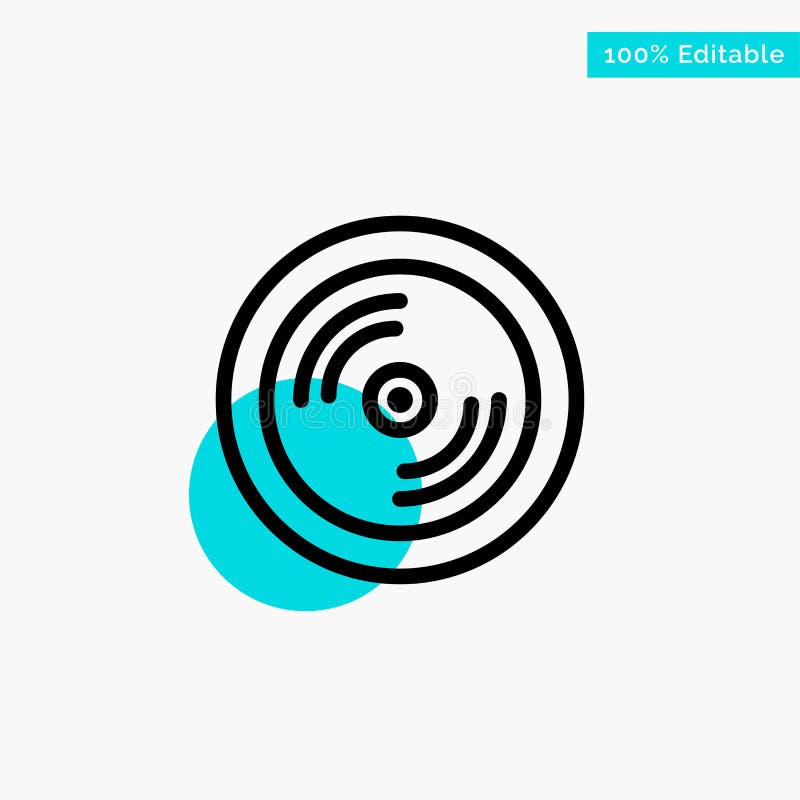Cd, Dvd, Disk, Education Turquoise Highlight Circle Point Vector Icon ... Cd, Dvd, Disk, Education Turquoise Highlight Circle Point Vector Icon ...