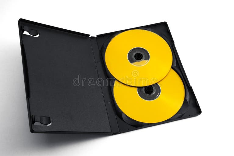 CD/DVD Disks stock image. Image of media, empty, case - 5382397