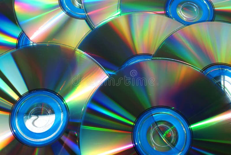 CD or DVD Disks Macro stock image. Image of closeup, movie - 14059229