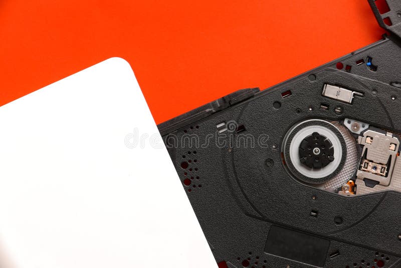 CD DVD drive. stock image. Image of drive, multimedia - 98925635