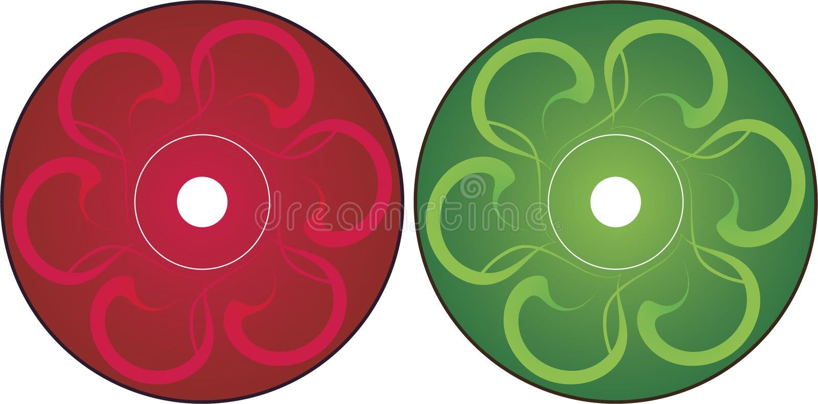 Cd - Dvd Label Design Template Stock Vector - Illustration of gold ...