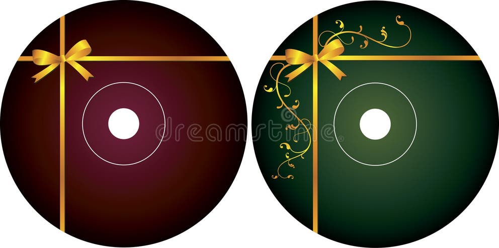 Cd - Dvd Label Design Template Stock Vector - Illustration of beautiful ...