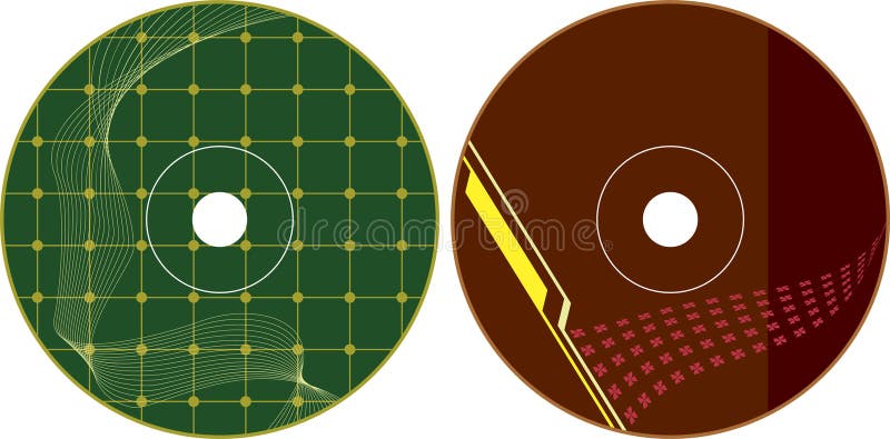 Cd - Dvd Label Design Template Stock Vector - Illustration of ornate ...