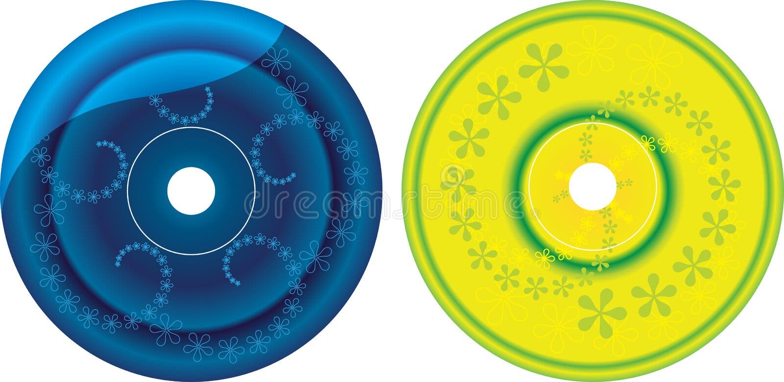 Cd - Dvd Label Design Template Stock Vector - Illustration of gold ...