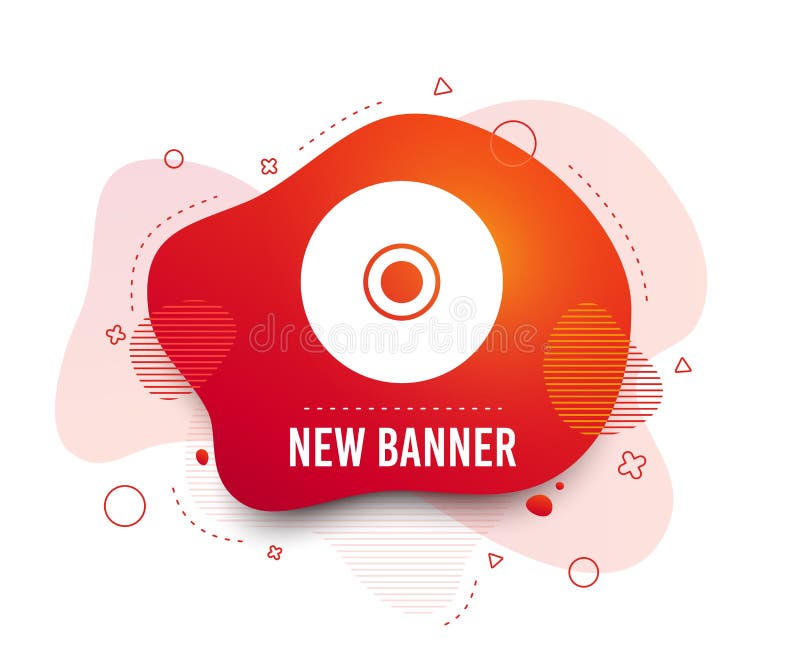 CD or DVD Sign Icon. Compact Disc Symbol. Vector Stock Vector ...