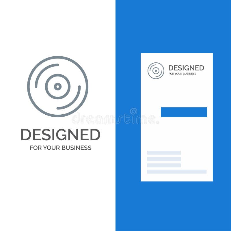 Cd, Dvd, Studio Grey Logo Design and Business Card Template Stock ...