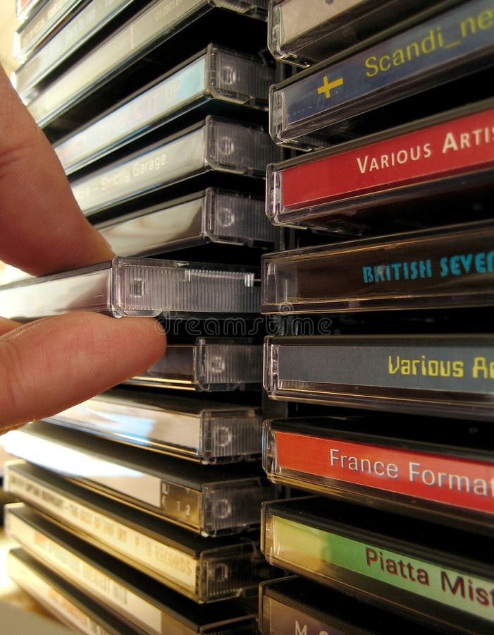 CD Grip stock image. Image of store, hifi, entertainment - 282153