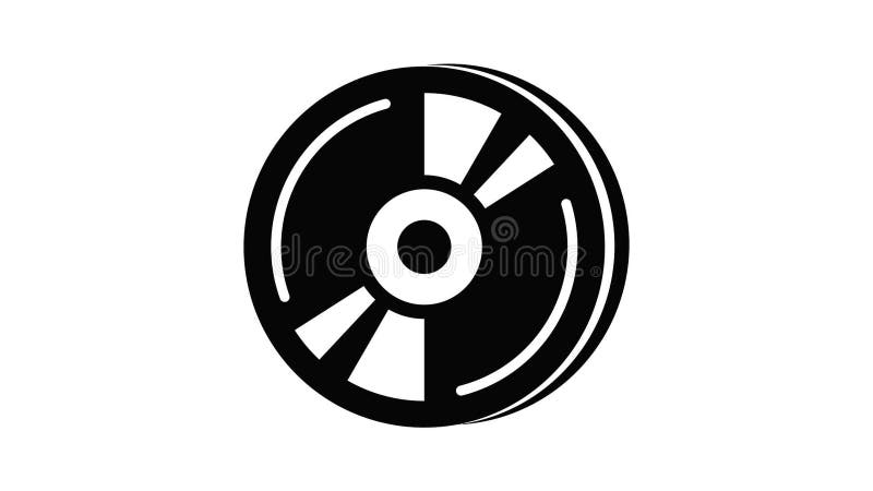 Vinyl Record Icon Animation Stock Footage - Video of paper, melody ...