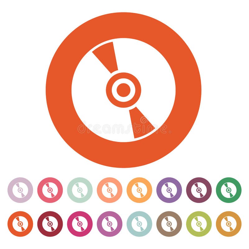 The Cd Icon. Compact Disk Symbol Stock Vector - Illustration of backup ... The Cd Icon. Compact Disk Symbol Stock Vector - Illustration of backup ...