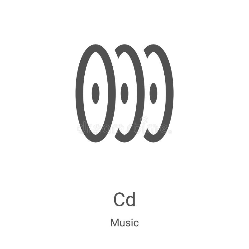 Cd Outline Stock Illustrations – 6,946 Cd Outline Stock Illustrations ...