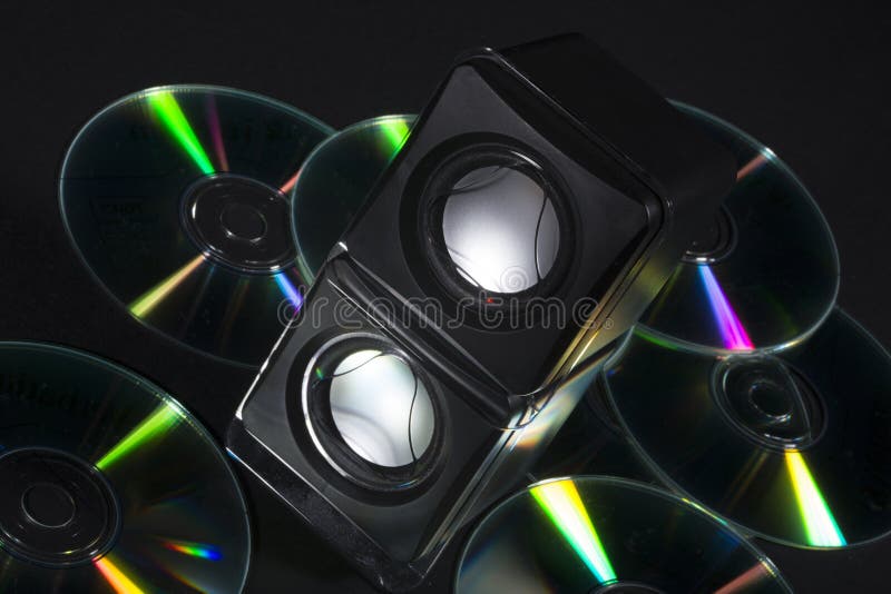 Cd and music boxes stock image. Image of rumors, orchestra - 56348503