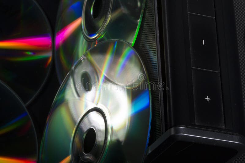 Cd and music boxes stock photo. Image of technology, music - 56350088