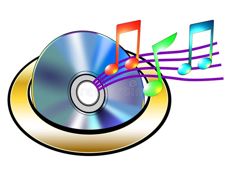 Cd Musical Notes Stock Illustrations – 576 Cd Musical Notes Stock ...
