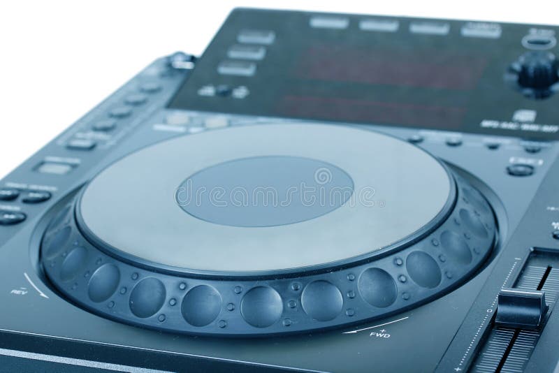 Cd player stock image. Image of instrument, modern, disco - 19516725