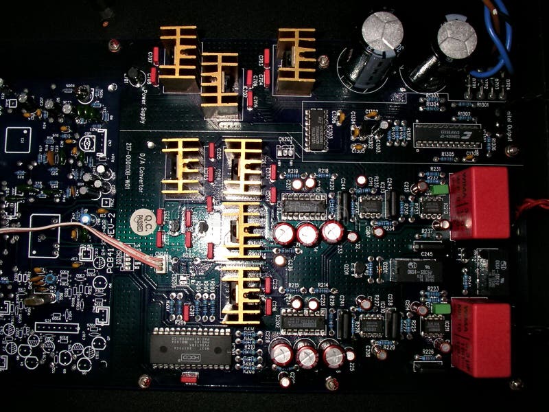 MP3 Player Circuit Board stock photo. Image of timing - 26959606
