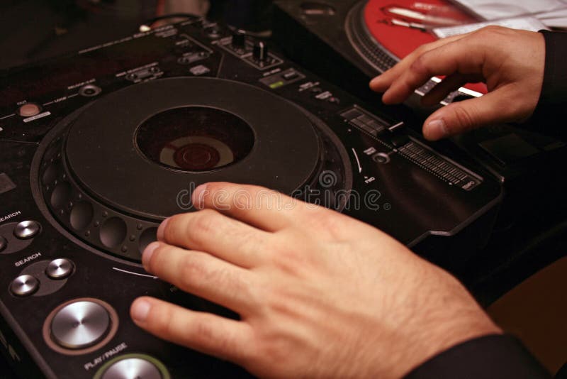 CD Player - DJ - 2 stock image. Image of party, clubbing - 1469479