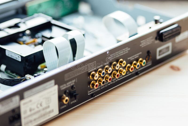 Cd player inside stock photo. Image of computer, close - 65232796