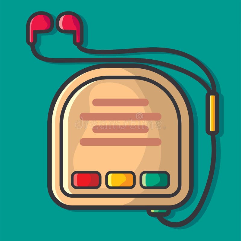 Cd Player Portable Stock Illustrations – 1,341 Cd Player Portable Stock ...