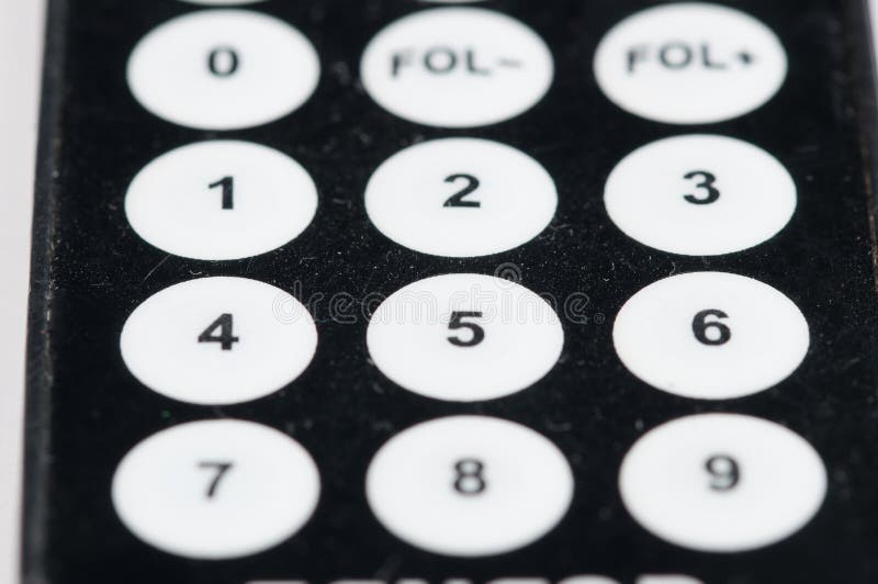 CD Player Remote Control Isolated on White Background.Copy Space.Copy ...