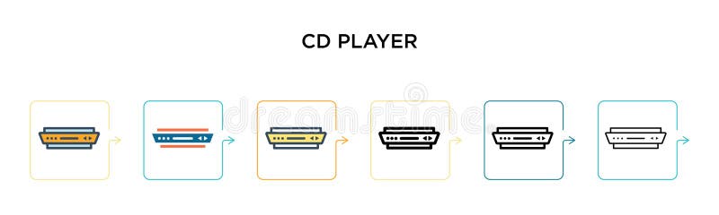 Cd Outline Stock Illustrations – 5,373 Cd Outline Stock Illustrations ...