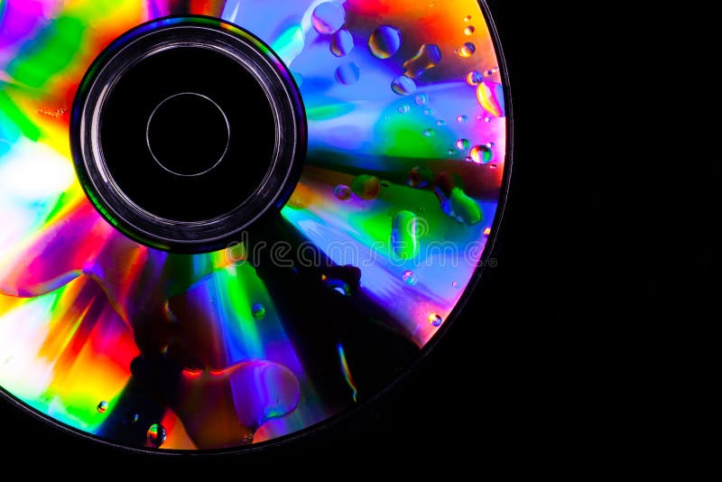 CD en colores brillantes imagen de archivo. Imagen de disco - 22289123