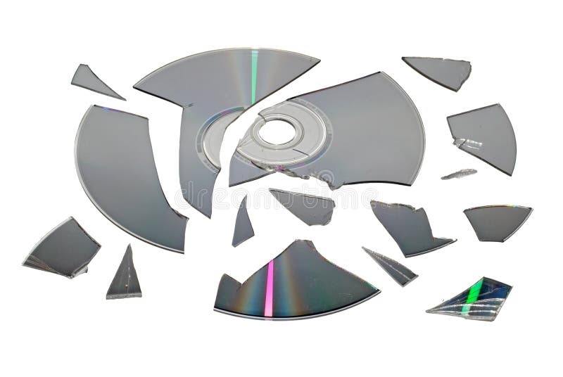 Disco Compacto Roto Fotos de stock - Fotos libres de regalías de Dreamstime