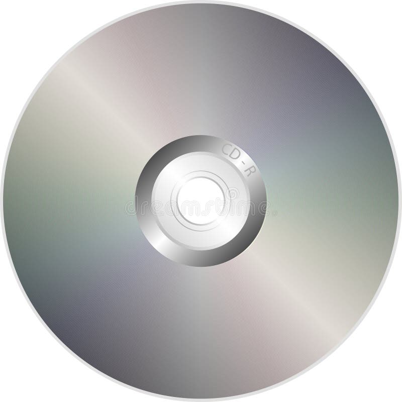 DVD CD disc stock vector. Illustration of full, data - 16531577