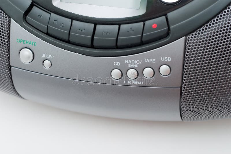 CD Radio stock image. Image of party, close, details, digitally - 6739969
