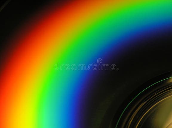 Cd – rainbow-look stock illustration. Illustration of space - 157364