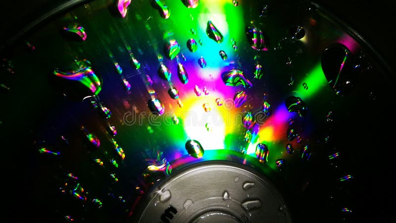 CD reflection stock image. Image of background, macro - 100886507