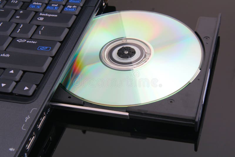 Cd rom stock photo. Image of eject, keyboard, keys, compact - 1137802