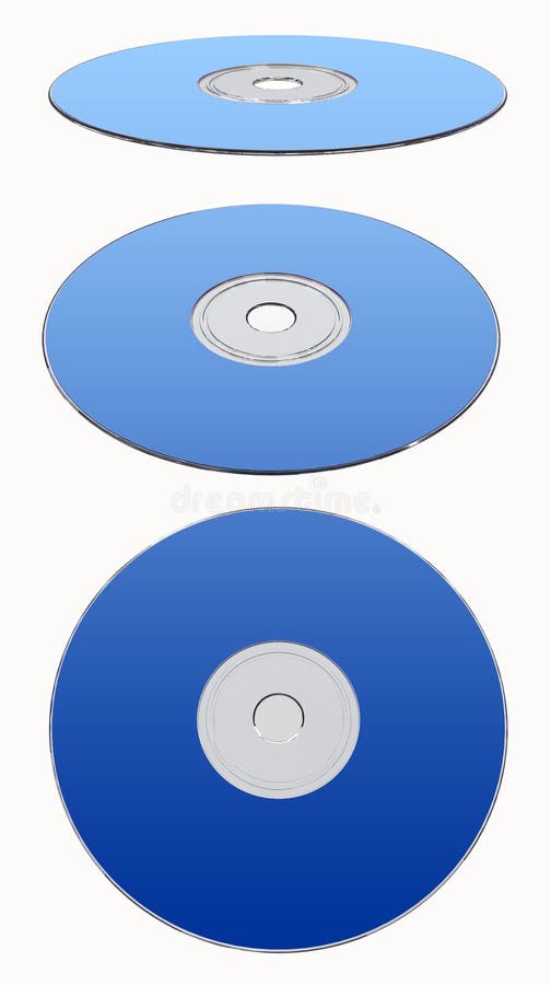 CD-rom Isolated stock illustration. Illustration of circle - 7409834