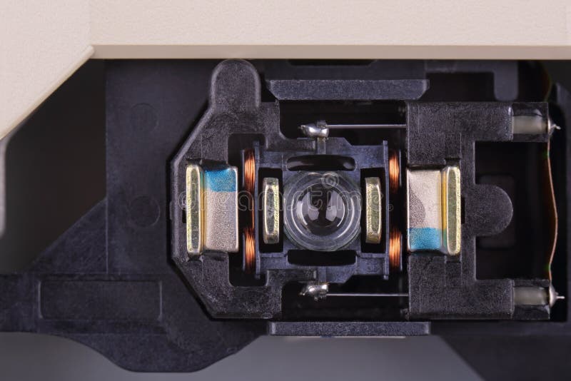 CD-ROM laser stock image. Image of hardware, lens, drive - 181560015