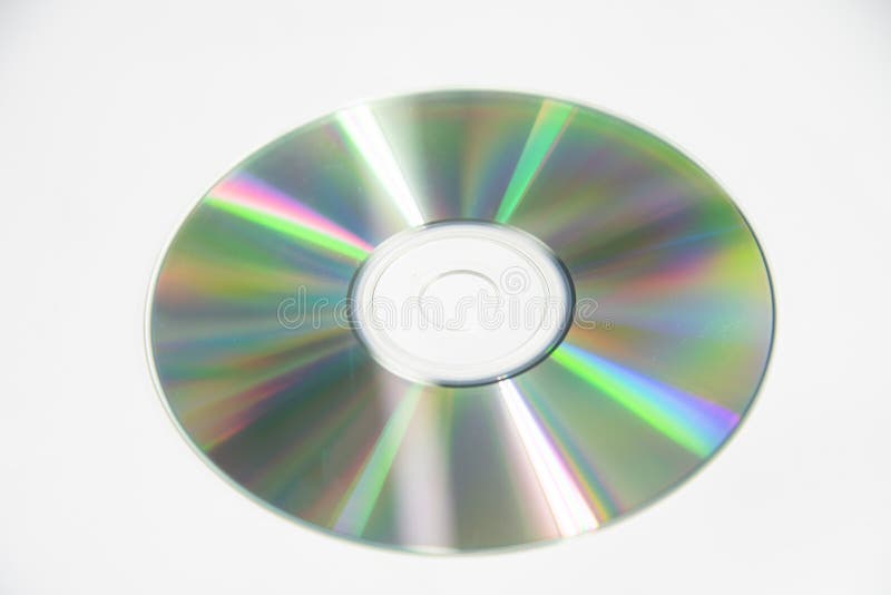 CD rom on white background stock photo. Image of abstract - 211721758