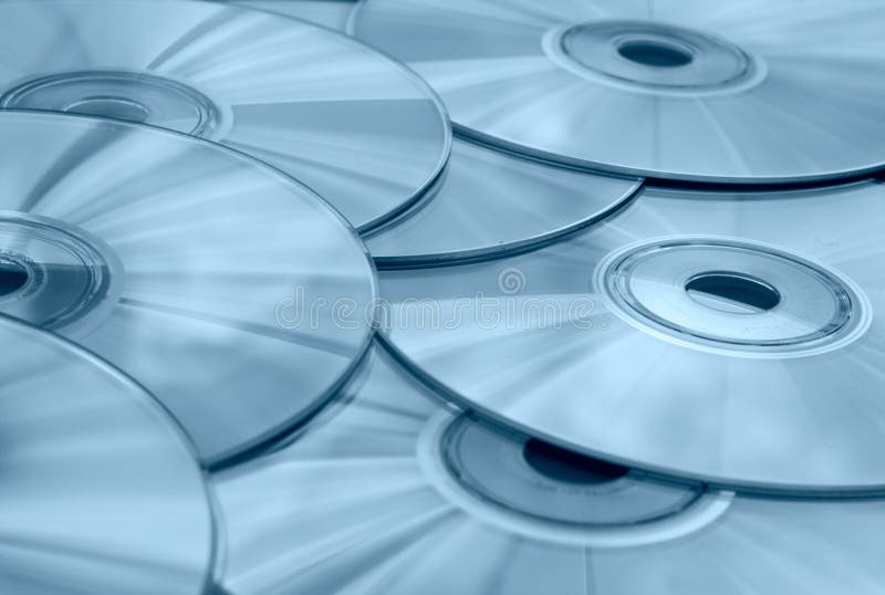 CD s stock photo. Image of backup, cdrom, blue, recording - 4825722