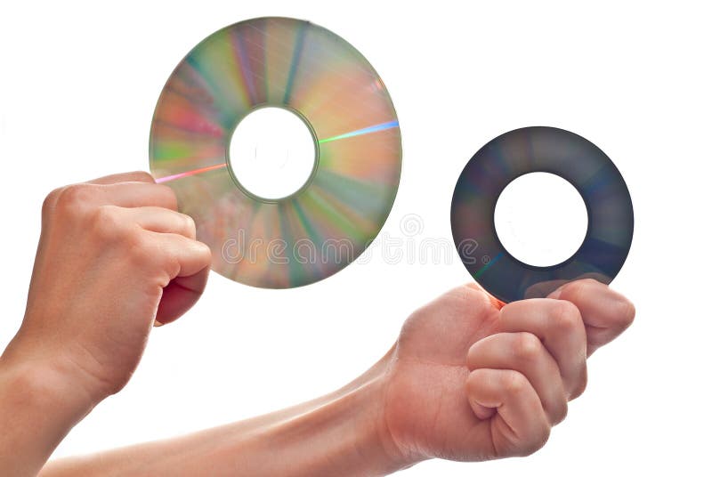 Holding the CD DVD stock photo. Image of human, holding - 15540034