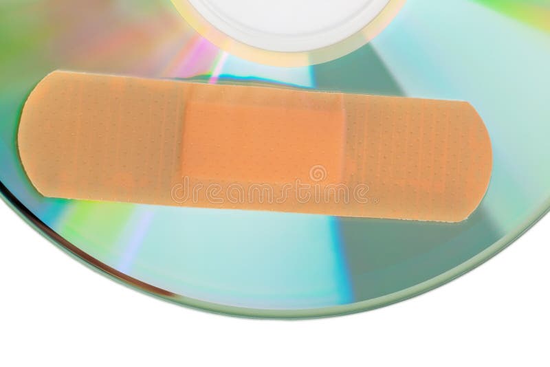 CD with software patch stock photo. Image of compartment - 16388830