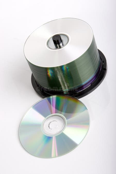 CD Stack stock photo. Image of cdrom, spindle, carry, office - 1322646