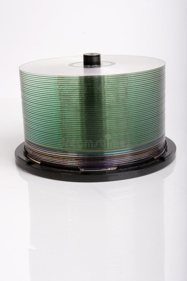 CD Stack stock photo. Image of cdrom, spindle, carry, office - 1322646
