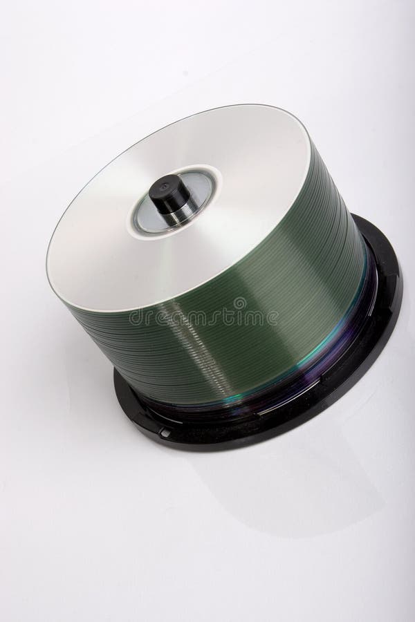 CD Stack stock photo. Image of cdrom, spindle, carry, office - 1322646