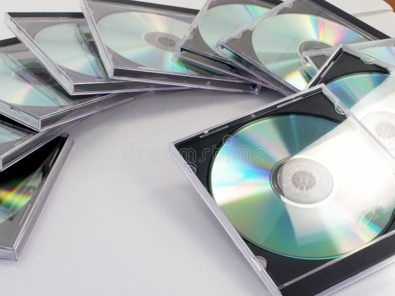 CD Stack stock image. Image of technology, storage, round - 2142361
