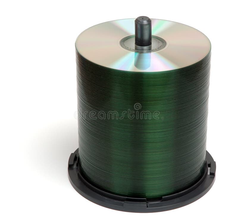 CD Stapel stock afbeelding. Image of media, digitaal, achtergrond - 434157