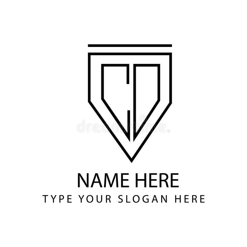 Cd text logo design stock vector. Illustration of logo - 279895990