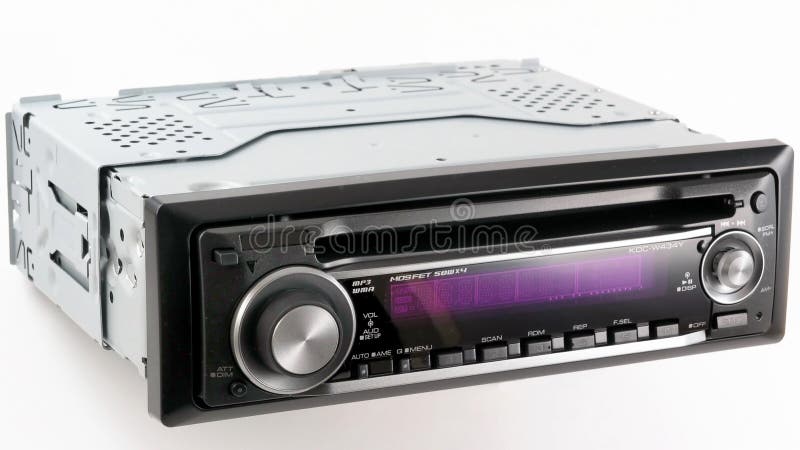 CD van de auto stock afbeelding. Image of voorwerp, muziek - 626875