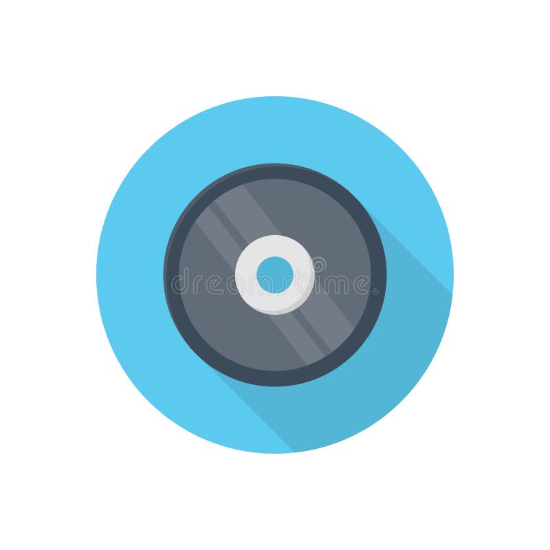 CD vector flat colour icon stock vector. Illustration of pack - 205930949
